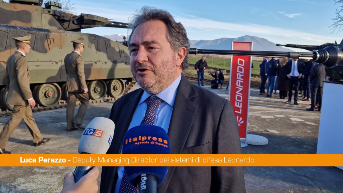 Leonardo, Perazzo "La torretta per Lynx è un sistema innovativo evoluto ...